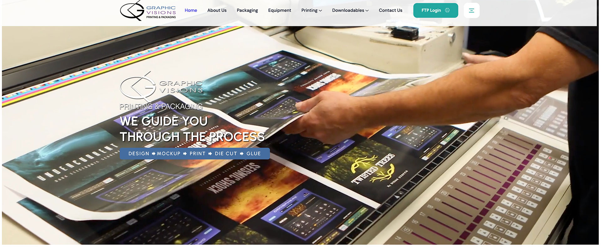 Graphic Visions’ Site Launch – Island Technologies